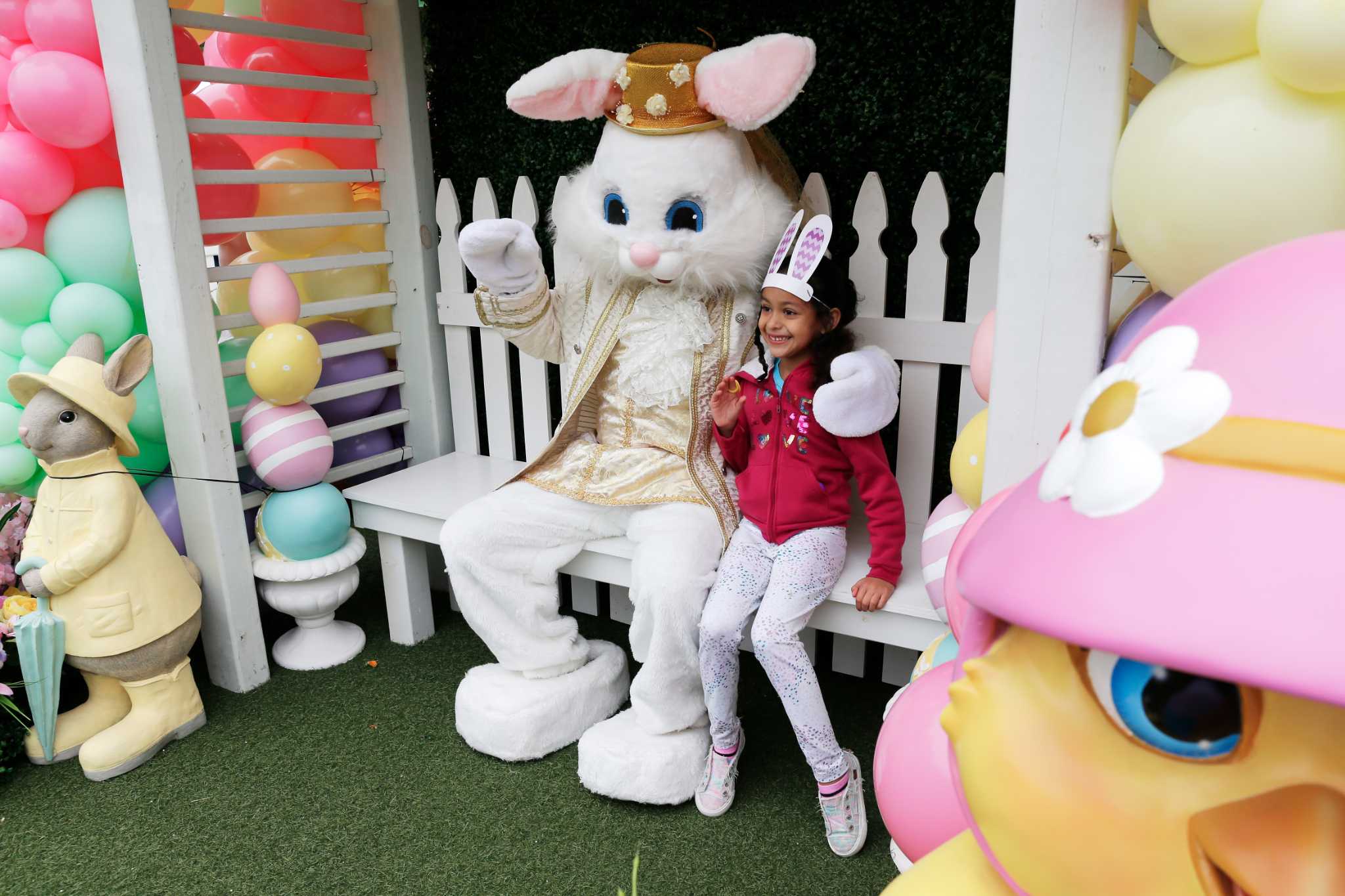 Market Street in The Woodlands celebrates Easter weekend