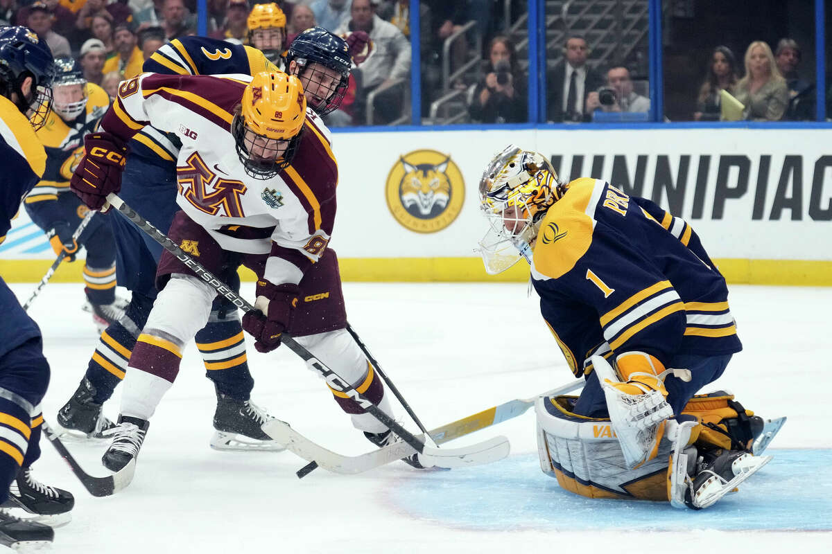 Jacob Quillan's goal makes Quinnipiac national champions