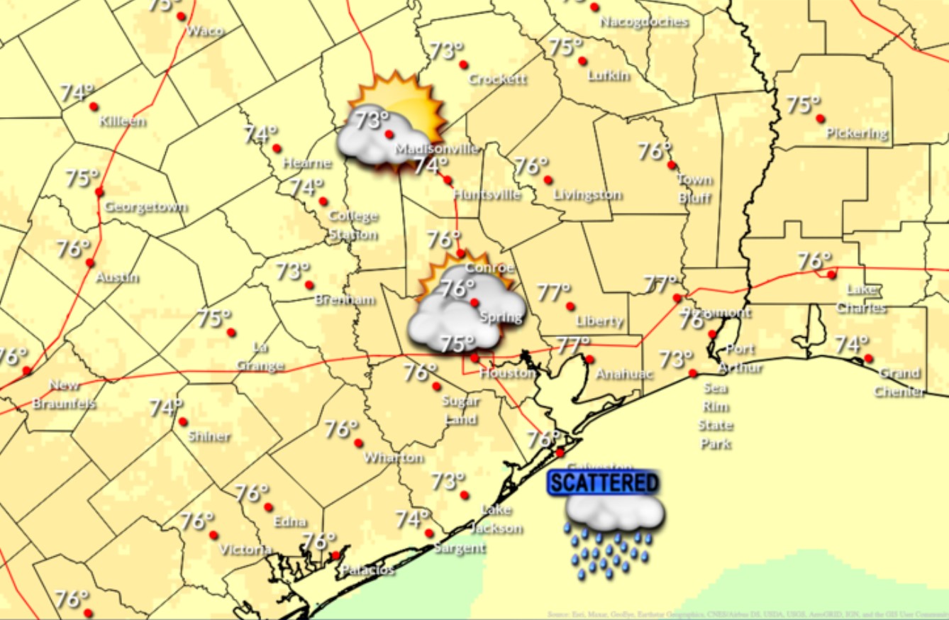 Houston weather: Tuesday will be a cool, dry day