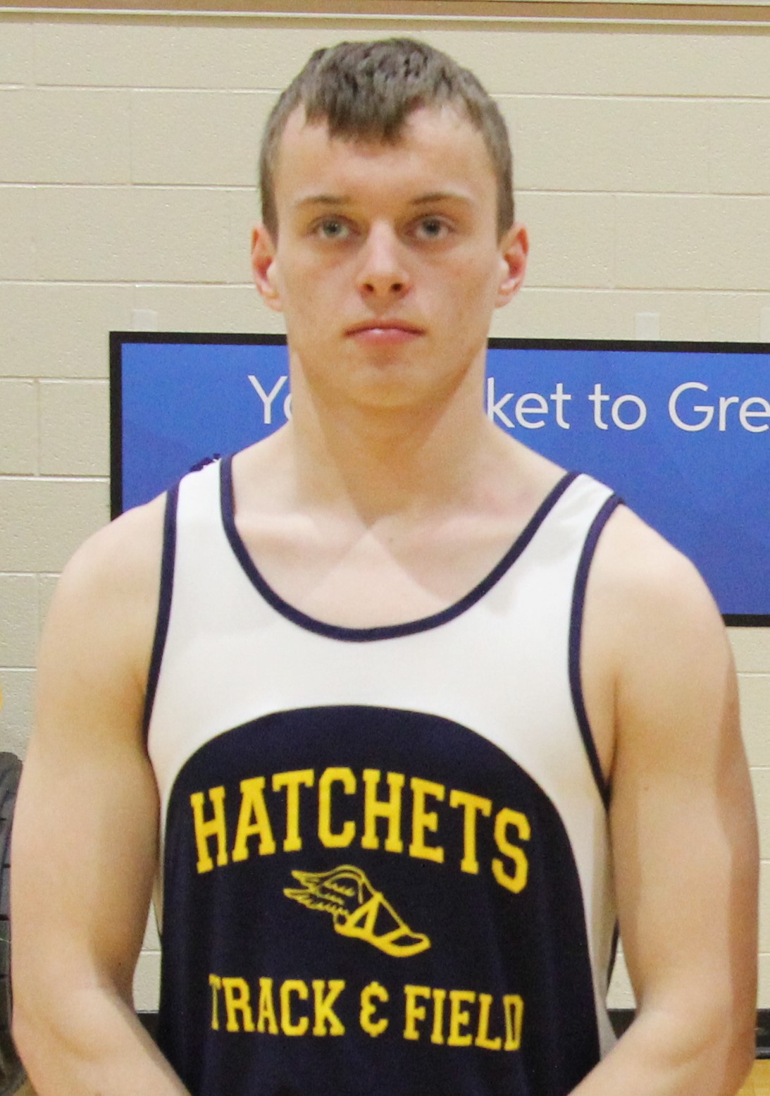 Bad Axe's Caleb Geiger is the Tribune's Male Athlete of the Week