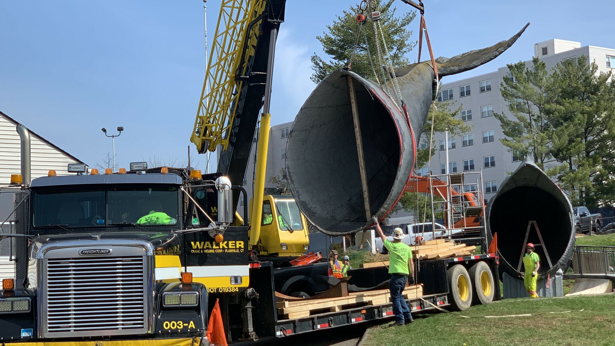 Tail of West Hartford's iconic Conny the Whale statue to be preserved
