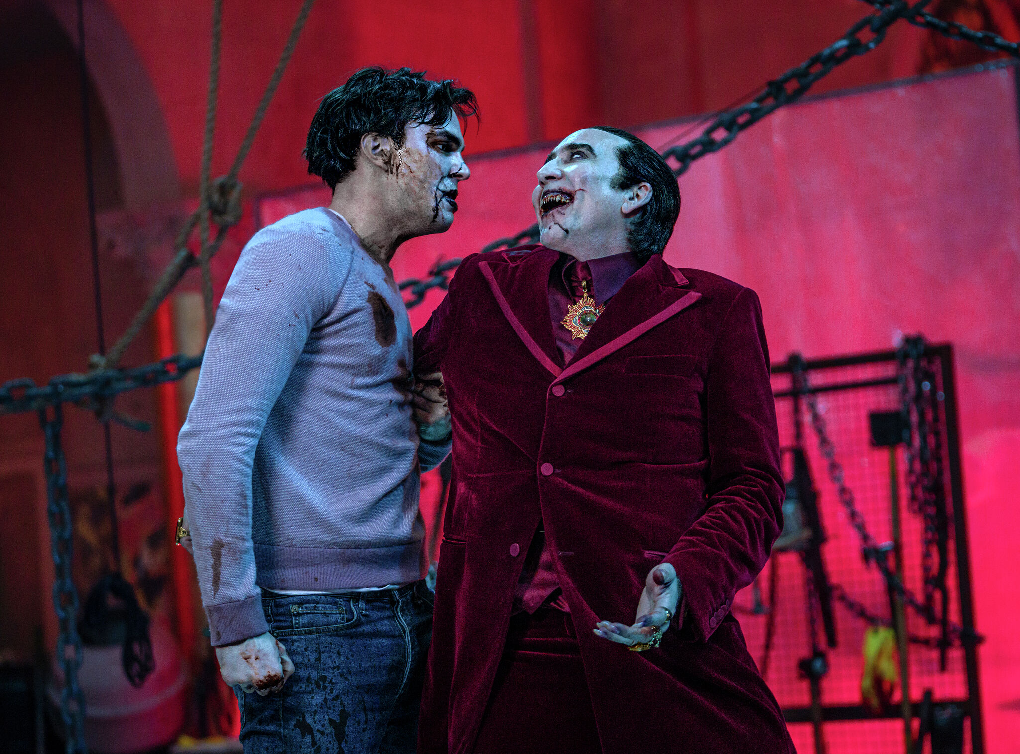 Review: Nicolas Cage and Nicholas Hoult give 'Renfield' needed bite