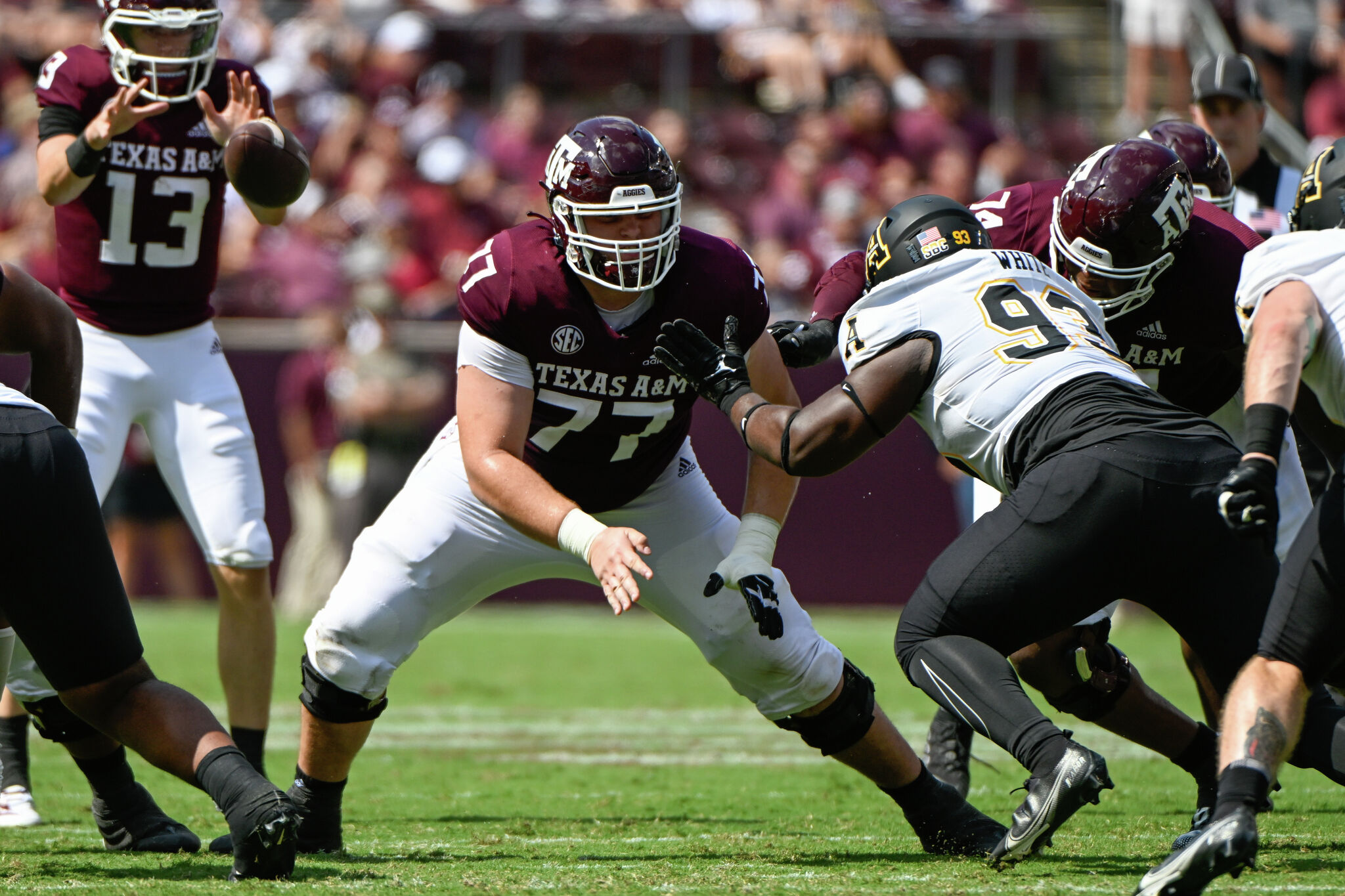 Texas A&M center Matthew Wykoff to enter NCAA transfer portal