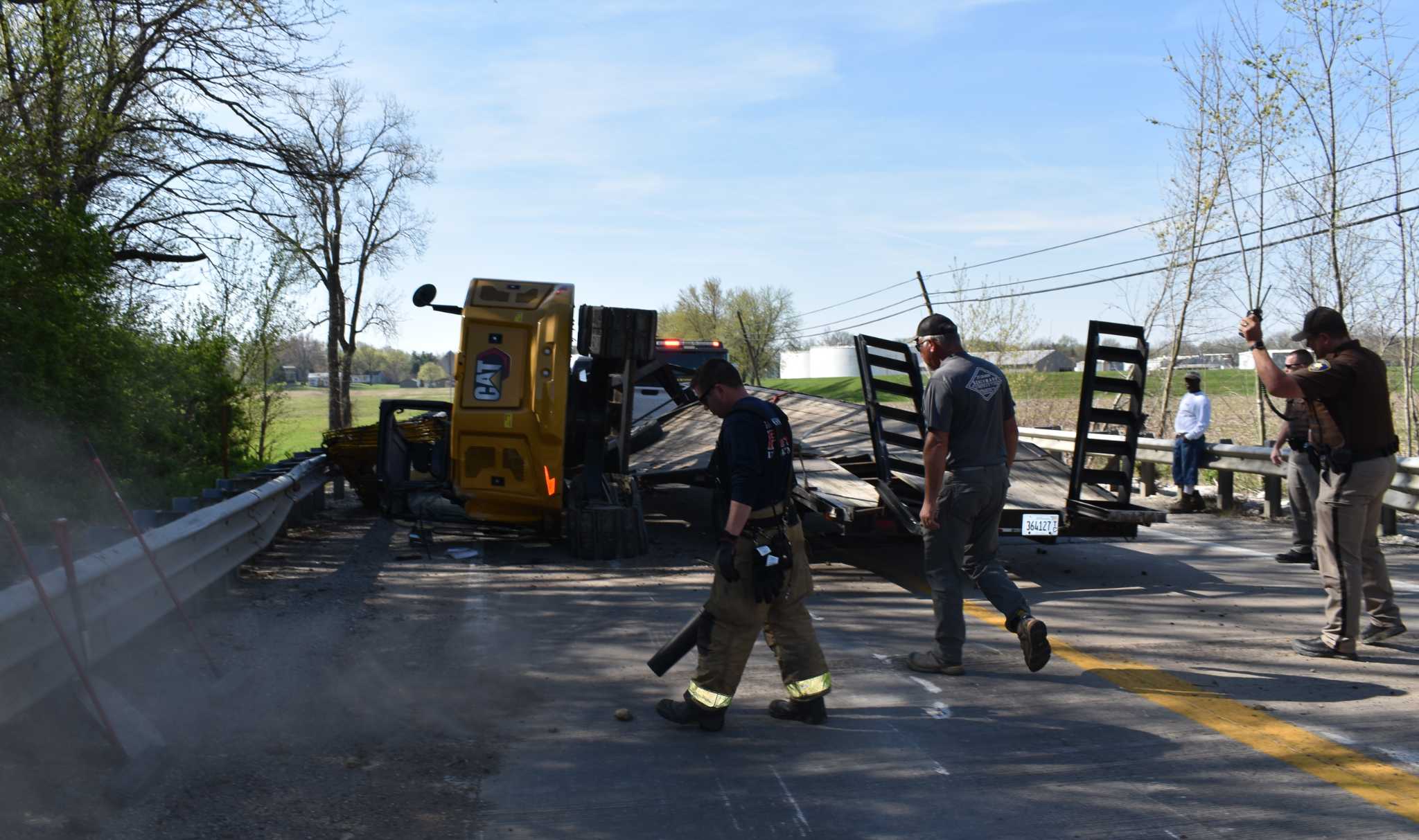 Crash closes Illinois 78 overpass north of Jacksonville