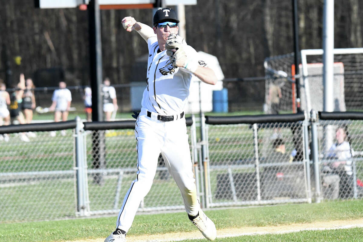 No. 4 Trumbull baseball holds off Amity to stay unbeaten
