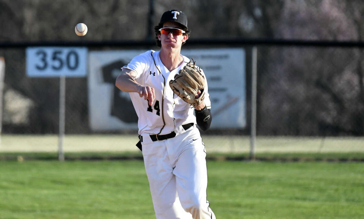 No. 4 Trumbull baseball holds off Amity to stay unbeaten