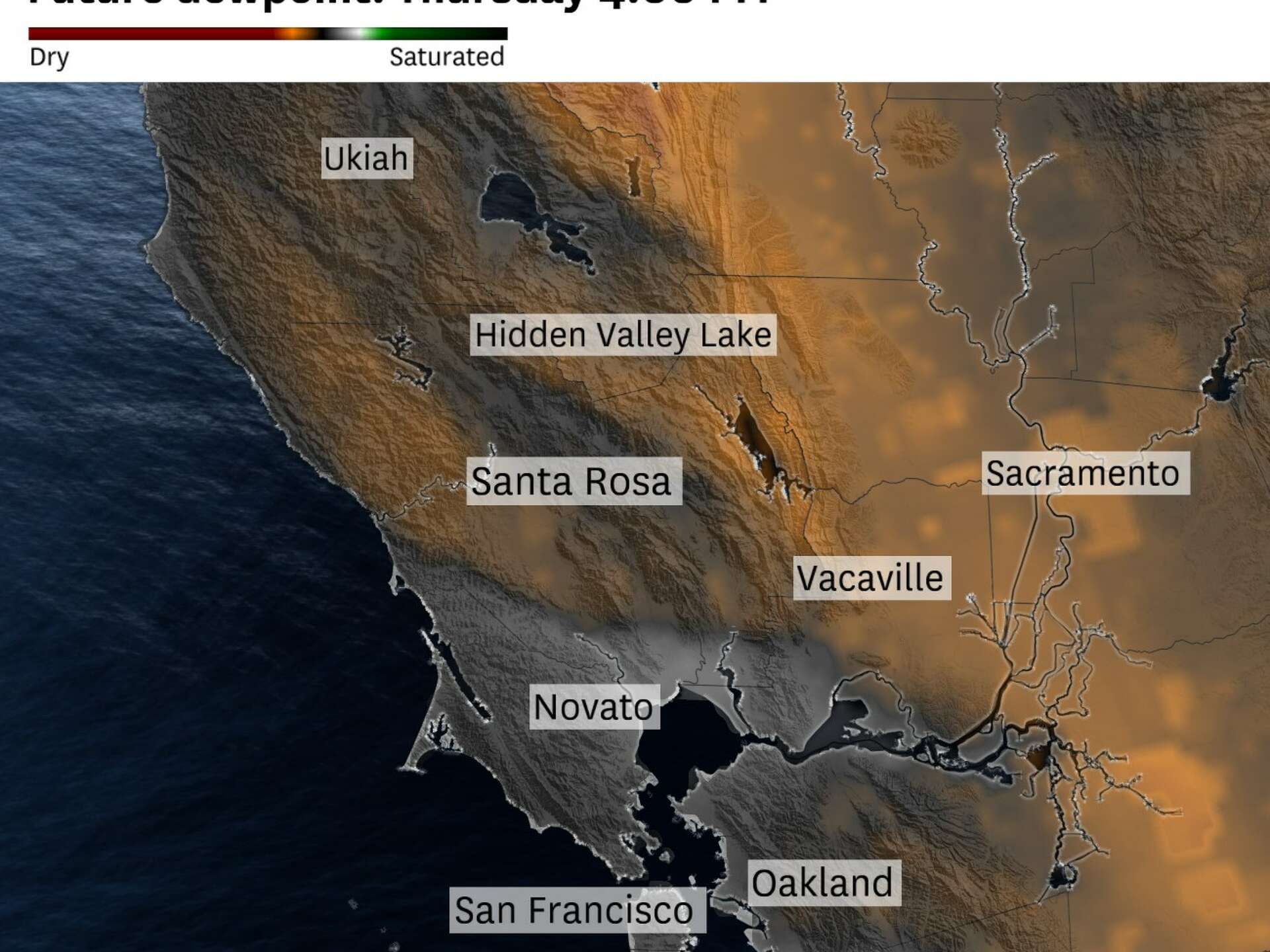 ‘Inside slider’ system to deliver Thursday’s dry winds to the Bay Area