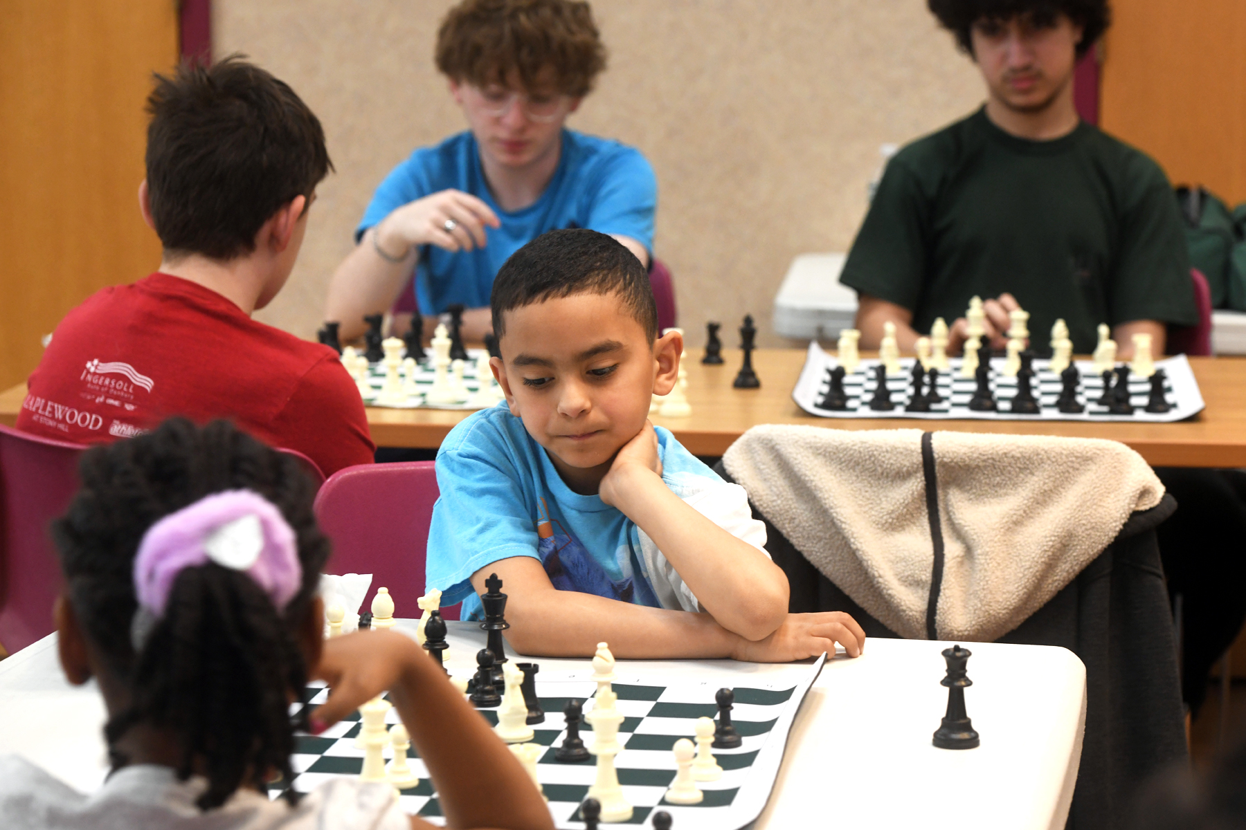 Photos: Bridgeport students make their move at chess