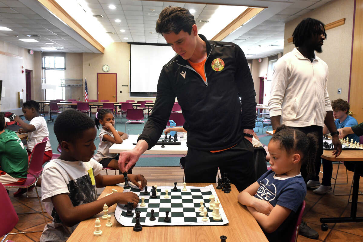 Photos: Bridgeport students make their move at chess