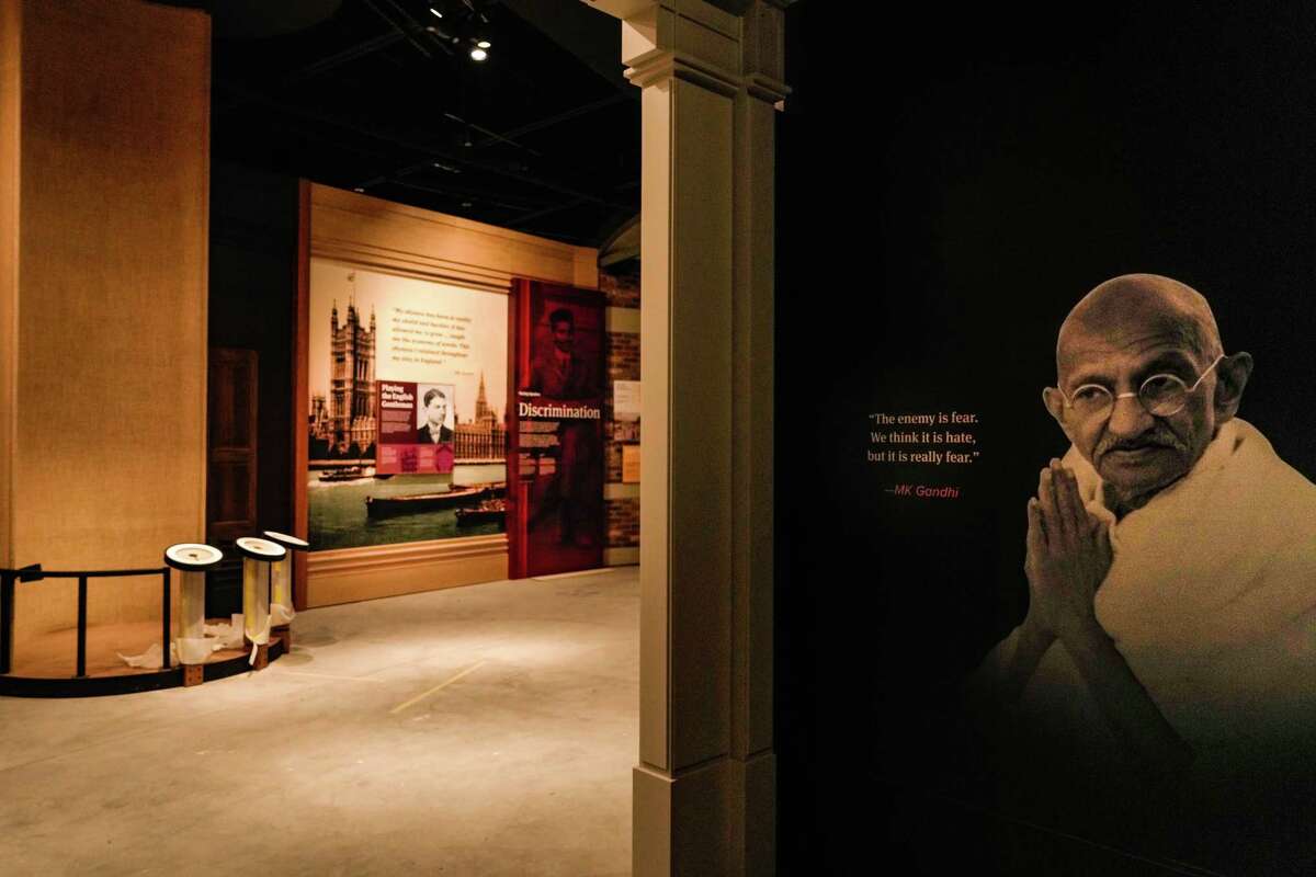 Inside southwest Houston's new Eternal Gandhi Museum