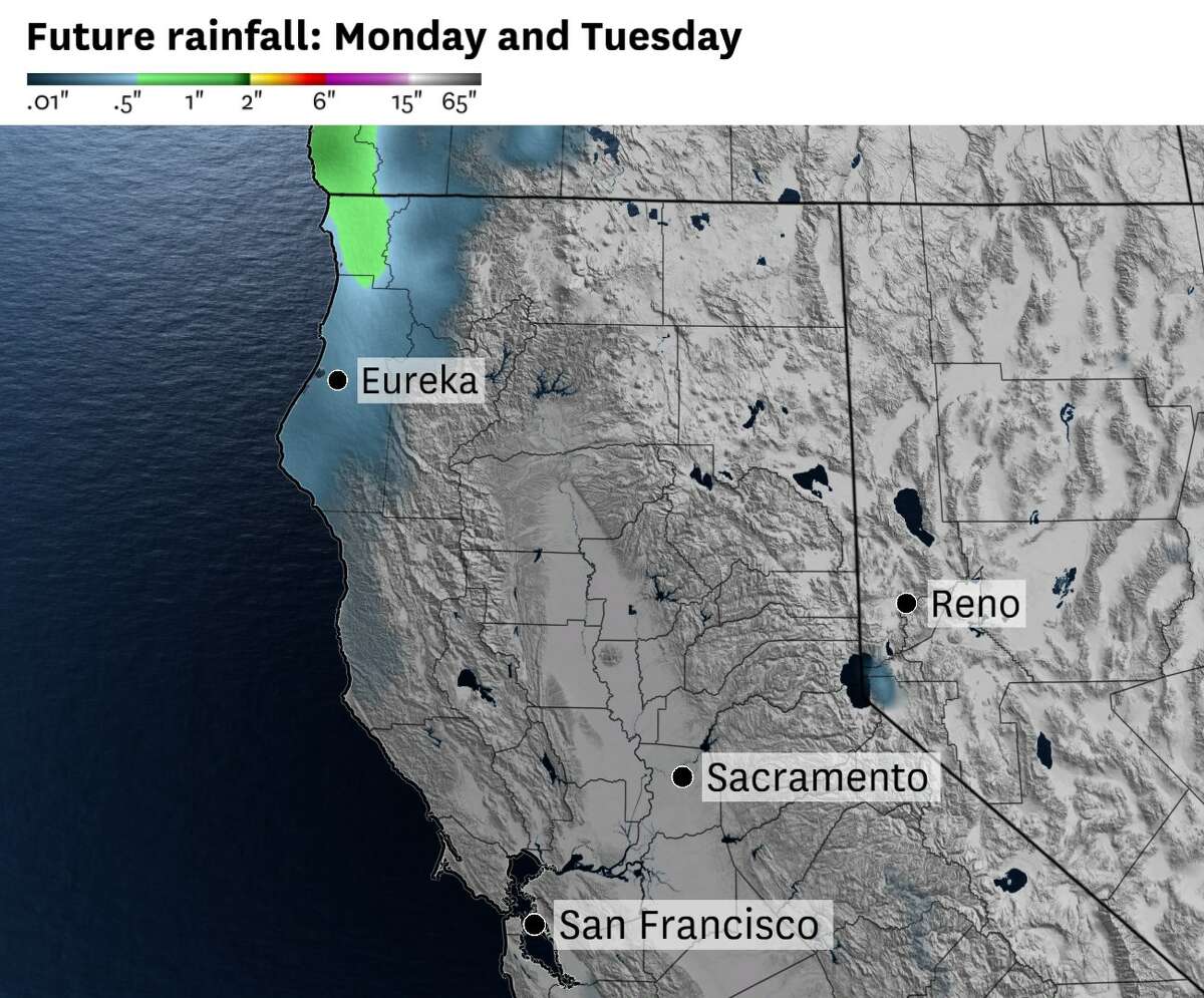 Warm Bay Area weekend ahead but chance for showers next week