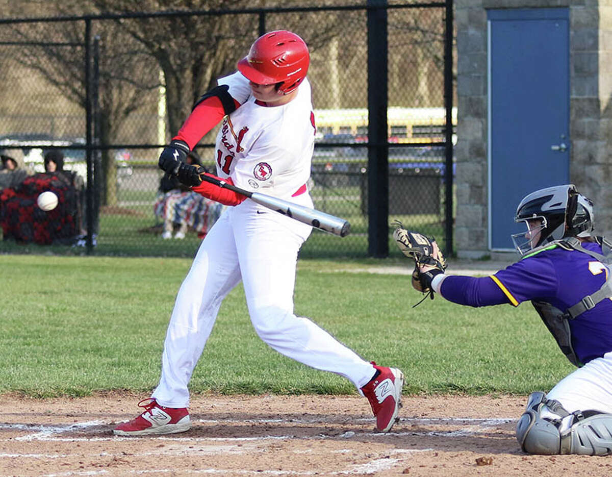 Alton uses six-run fifth inning to surprise O'Fallon in SWC baseball