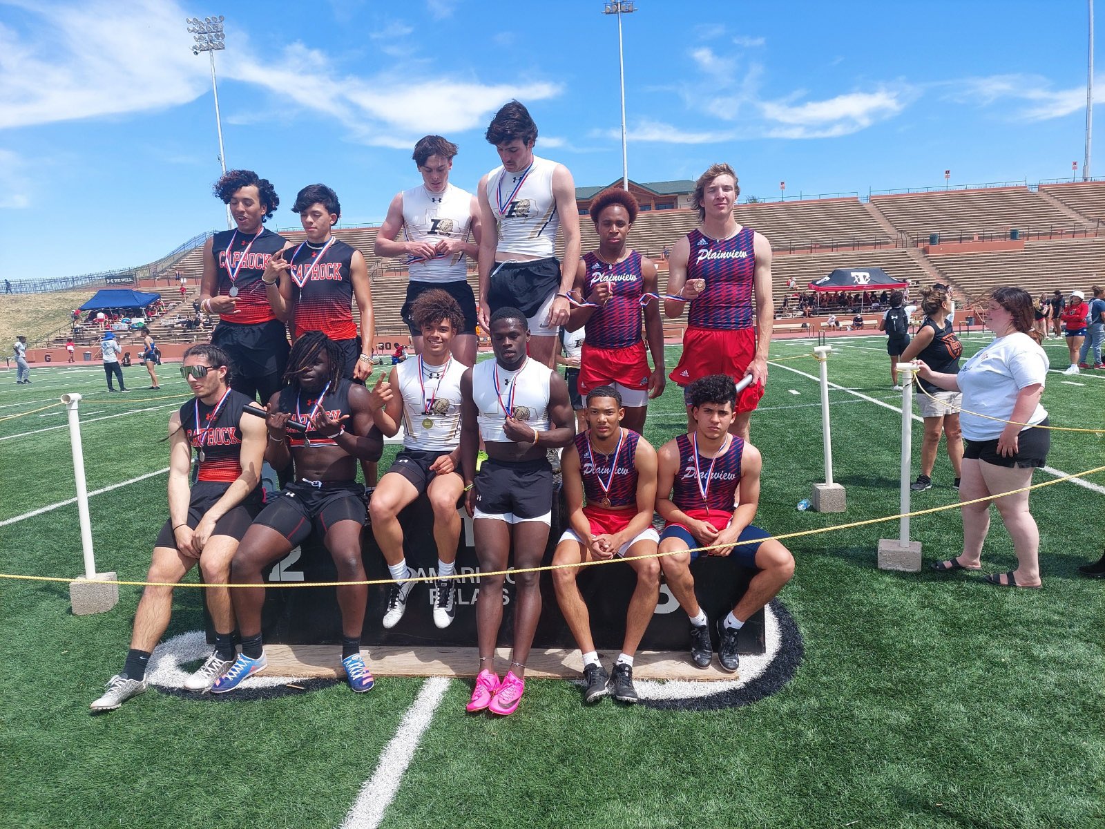 Plainview boys place 3rd, girls place 4th at district track