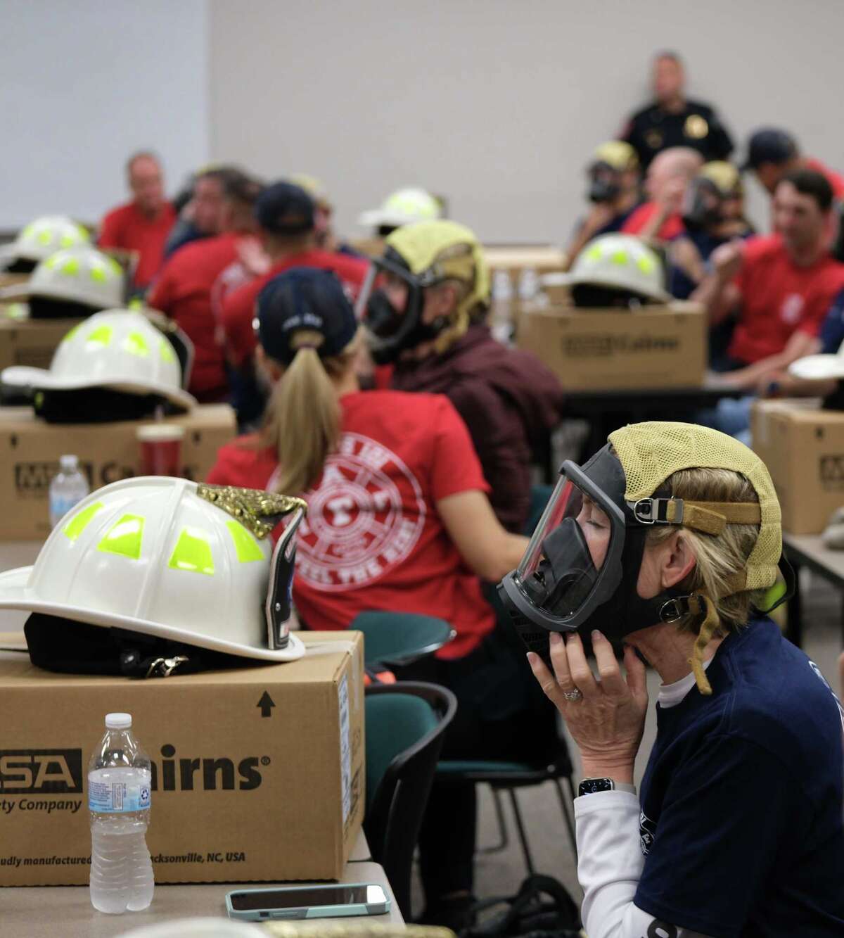 Woodlands Fire Department trains township, Shenandoah leaders in event