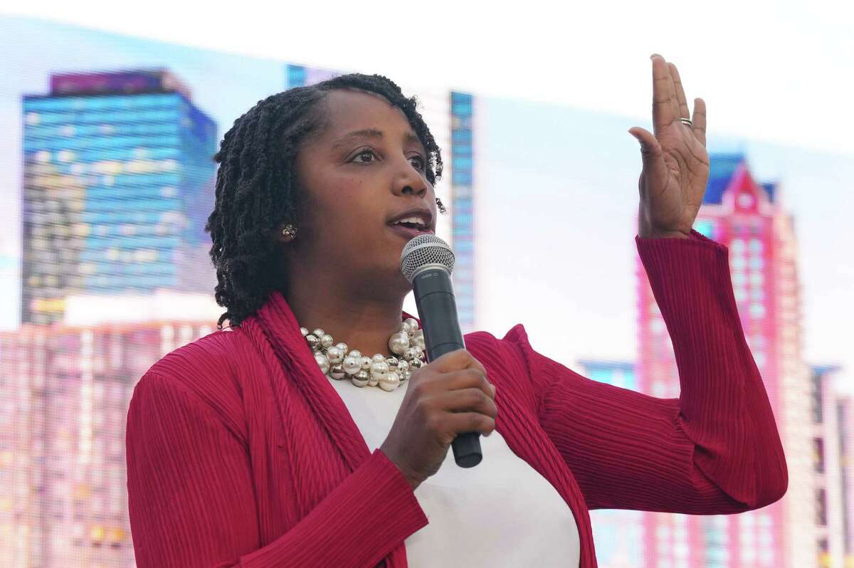 Rep. Sheila Jackson Lee announces mayoral bid at the Post Houston