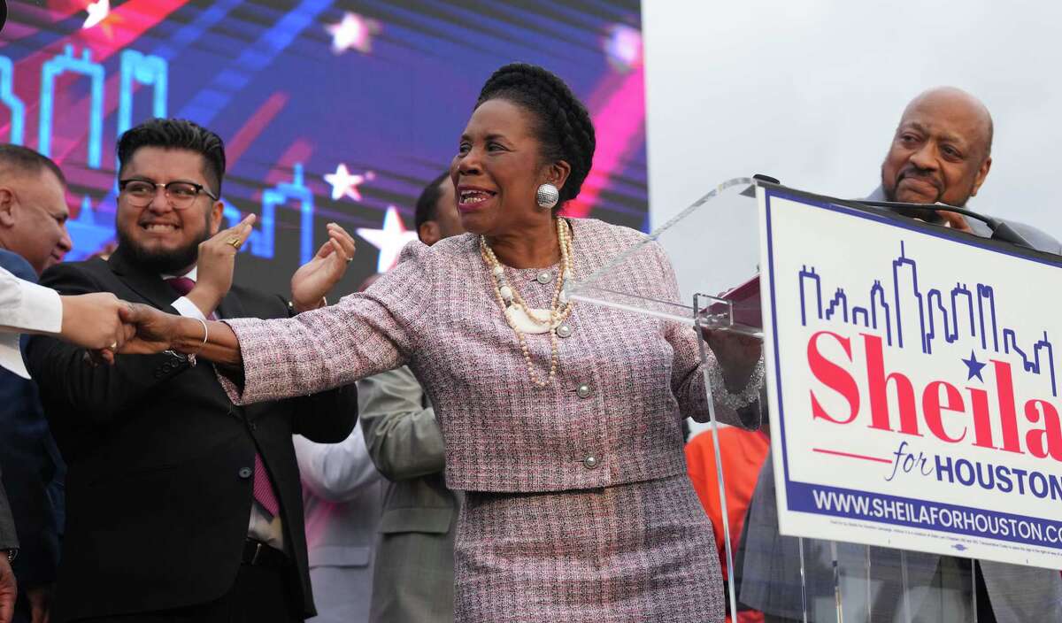 Rep. Sheila Jackson Lee announces mayoral bid at the Post Houston