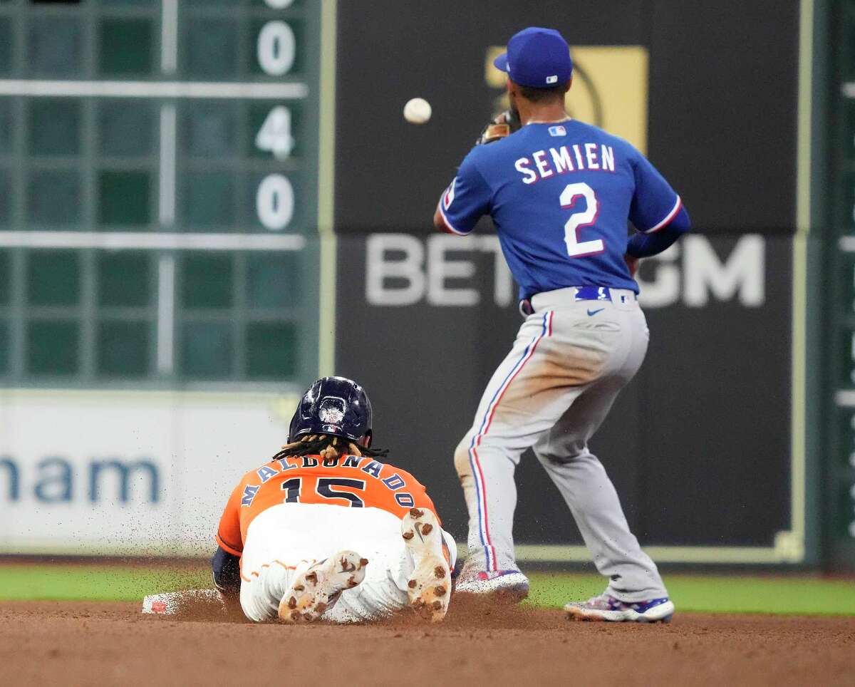 Houston Astros open season series vs. Texas Rangers with a loss
