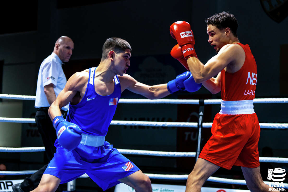 Laredo's Emilio Garcia advances to championship, beats Olympic boxer