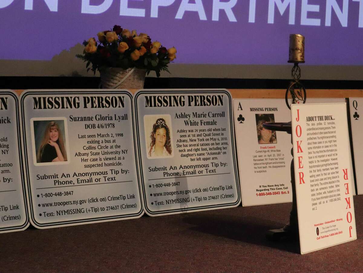 Albany area cold cases get the spotlight on Missing Persons Day