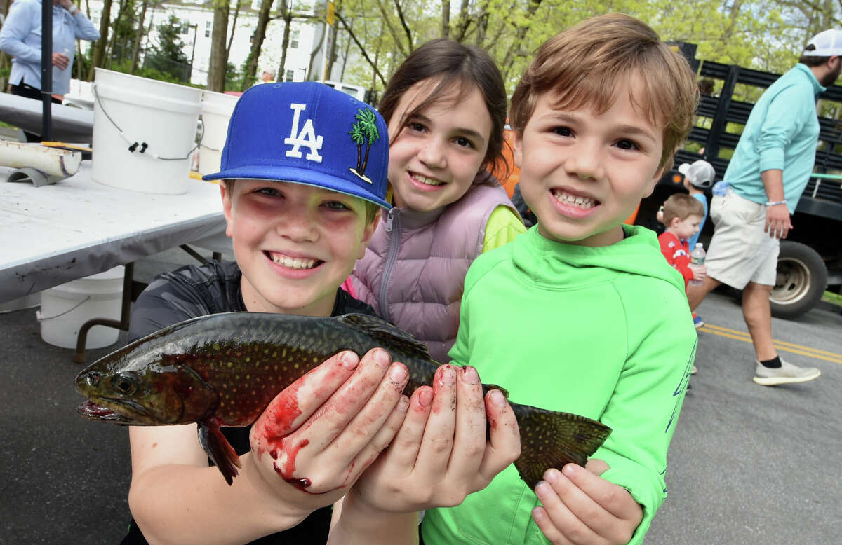 In Photos: Fishing derby in New Canaan brings out families