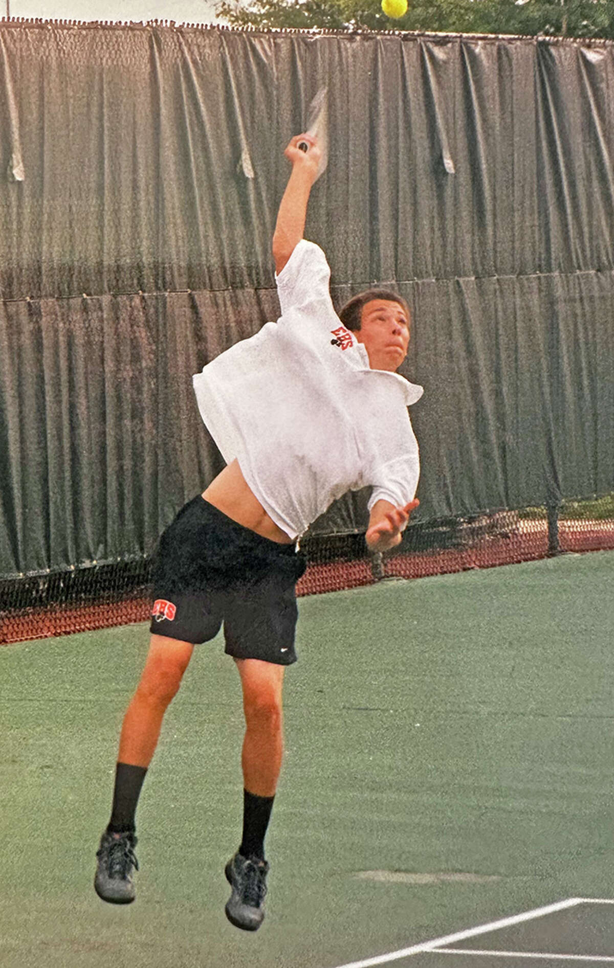 Jonathan Lacy learned lessons from Edwardsville High School tennis