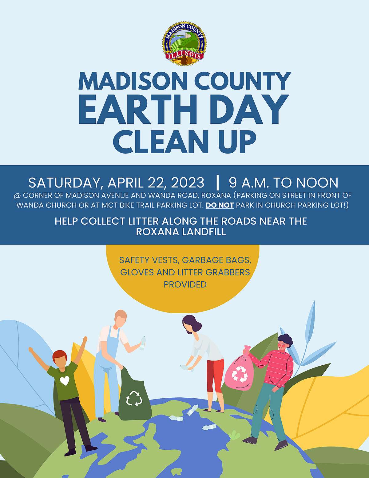 Madison County to hold Earth Day event to pick up litter near landfill