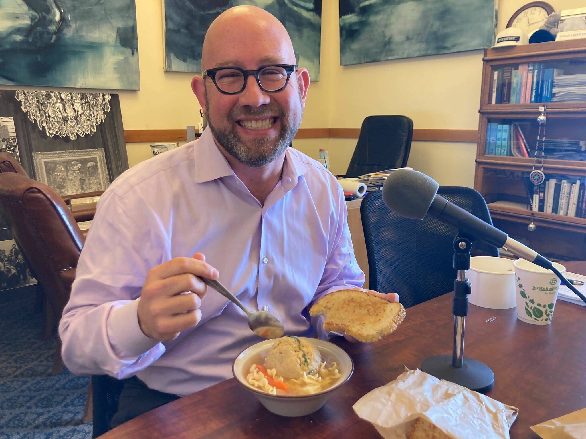 soup with the soups mandelman