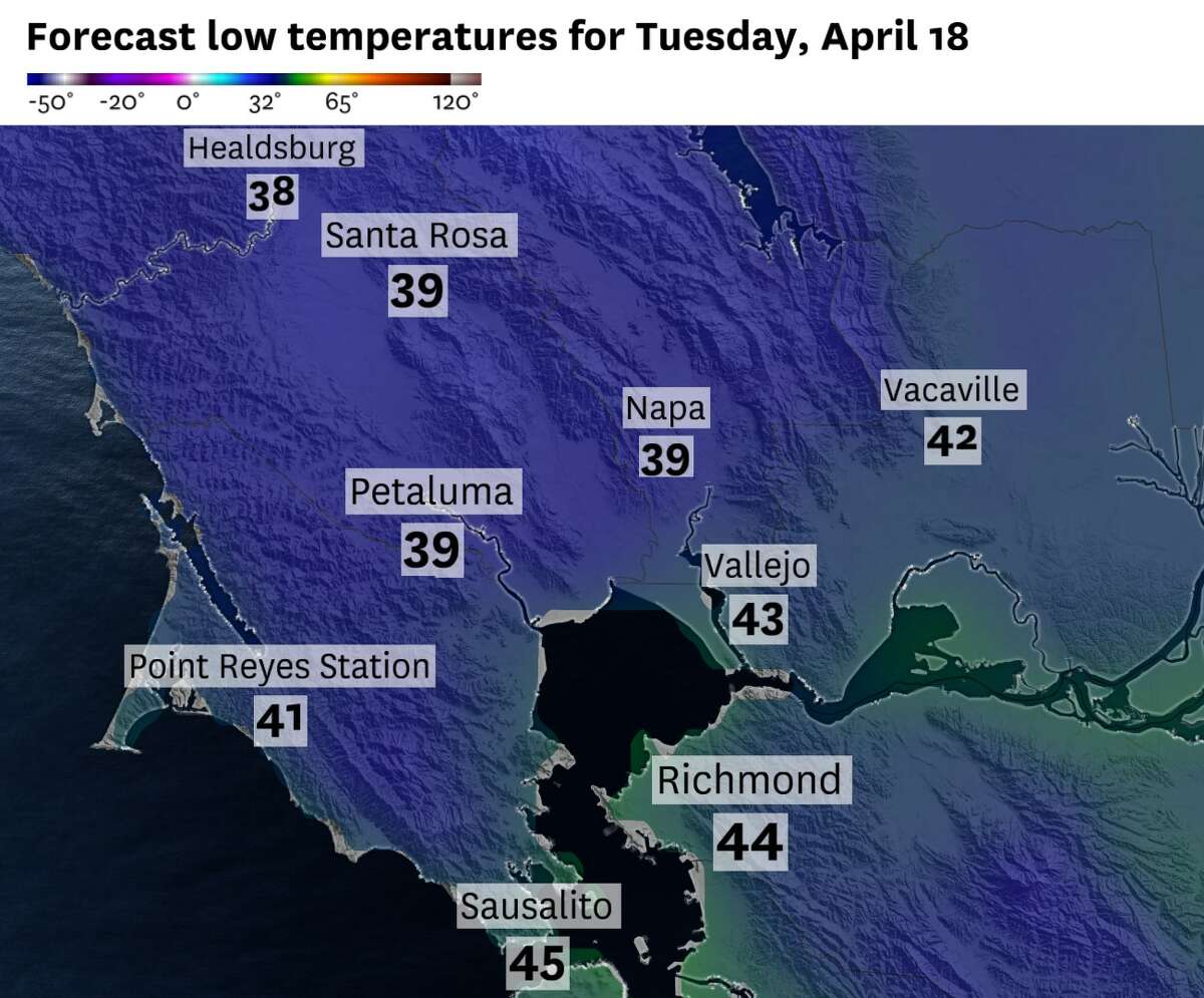 Bay Area weather: Bitter cold mornings to return to these cities