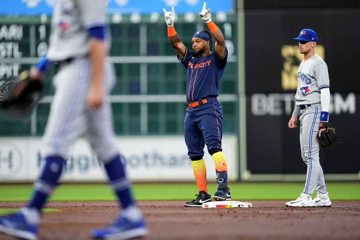 Houston Astros score 7 runs in first inning vs. Toronto Blue Jays