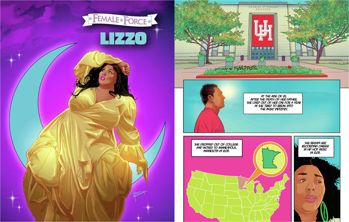 Exclusive: Lizzo's Houston ties highlighted in new comic book