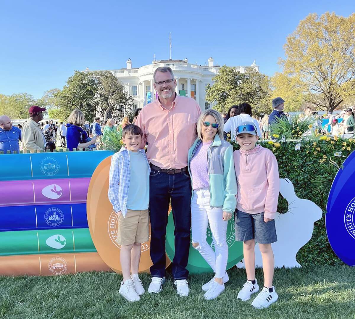 Franklin family celebrates Easter at White House's biggest party
