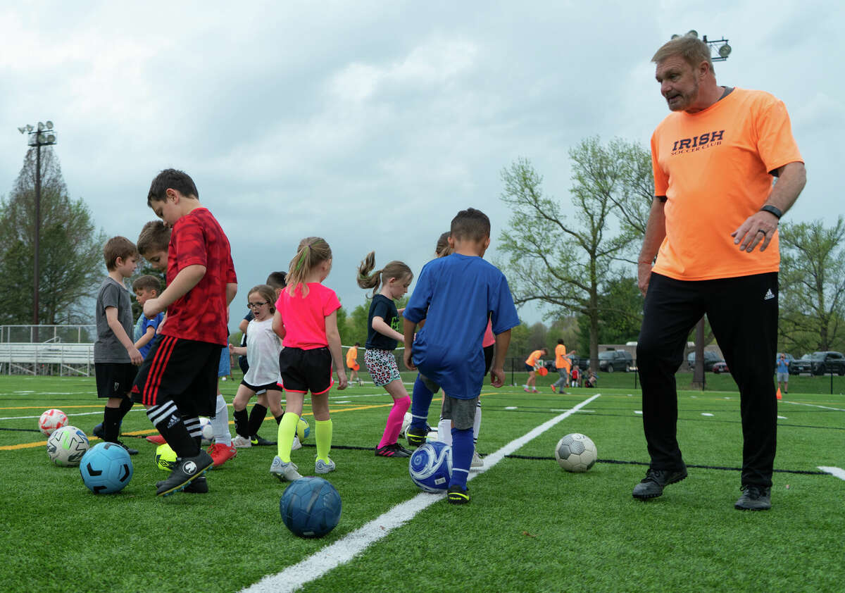 Alton Irish SC Rookie Program slips learning in with the fun