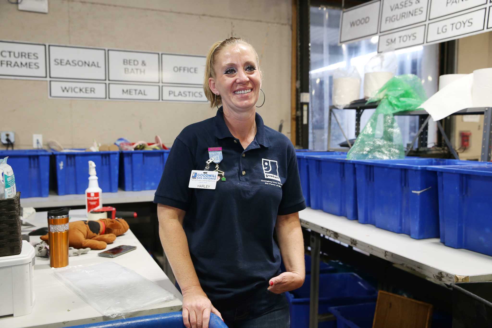 Once unhoused, Goodwill San Antonio worker embraces second chance