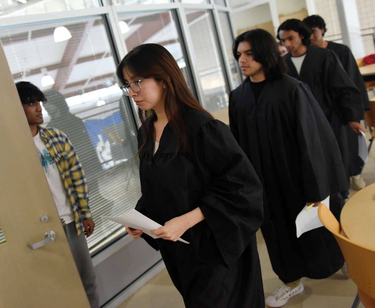 In Photos: Stamford AITE holds mock Supreme Court