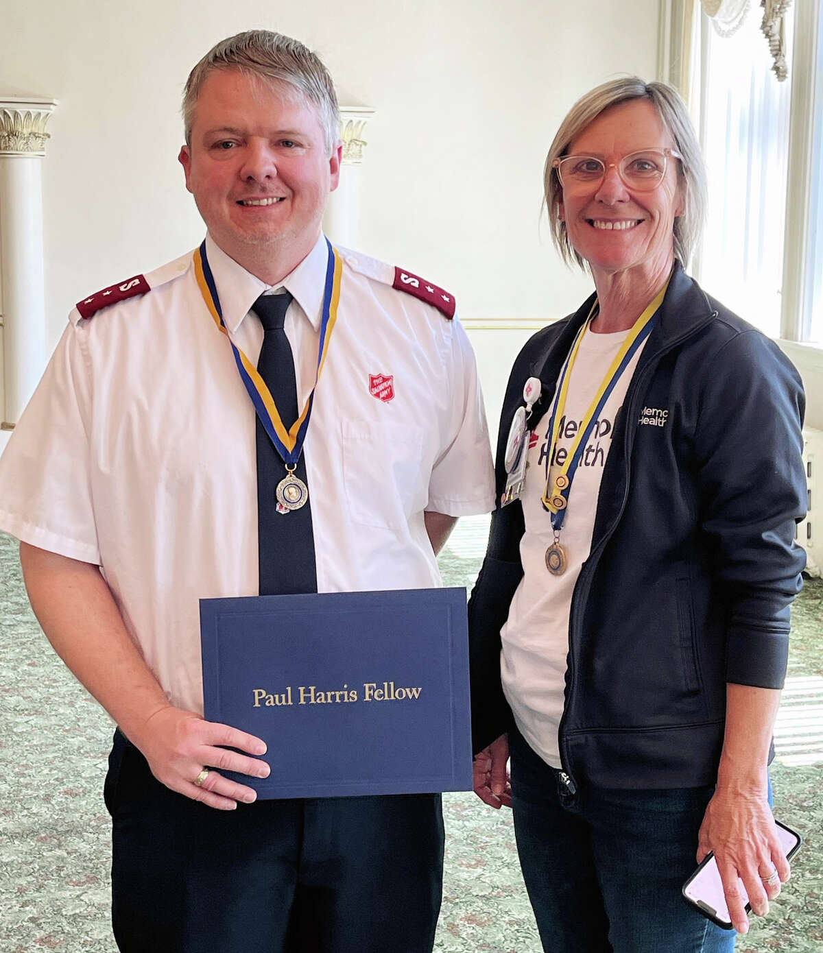 Rotary of Jacksonville names 12 Paul Harris Fellows