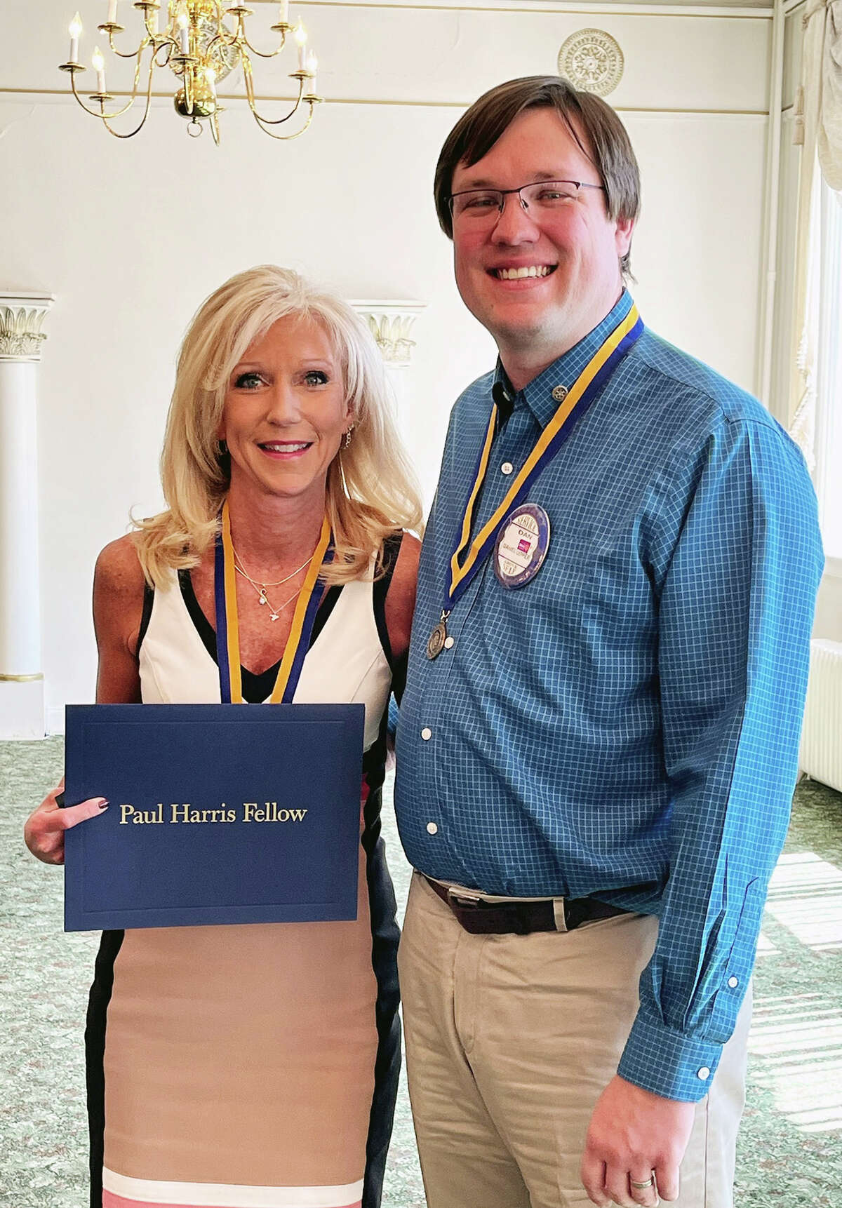 Rotary of Jacksonville names 12 Paul Harris Fellows