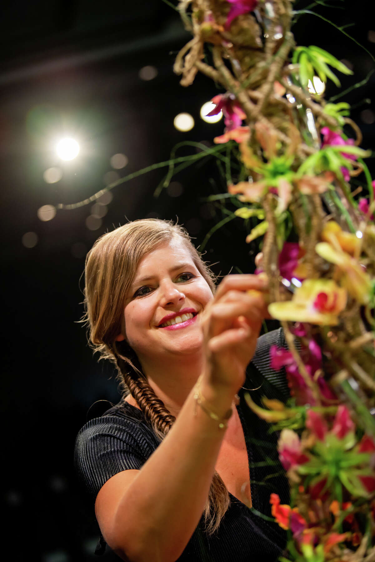 Houston Museum of Fine Arts decked in flowers, plants for Florescence
