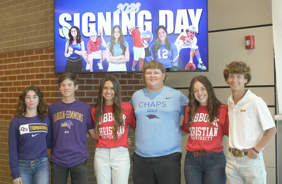 Six Midland Christian athletes sign with college programs