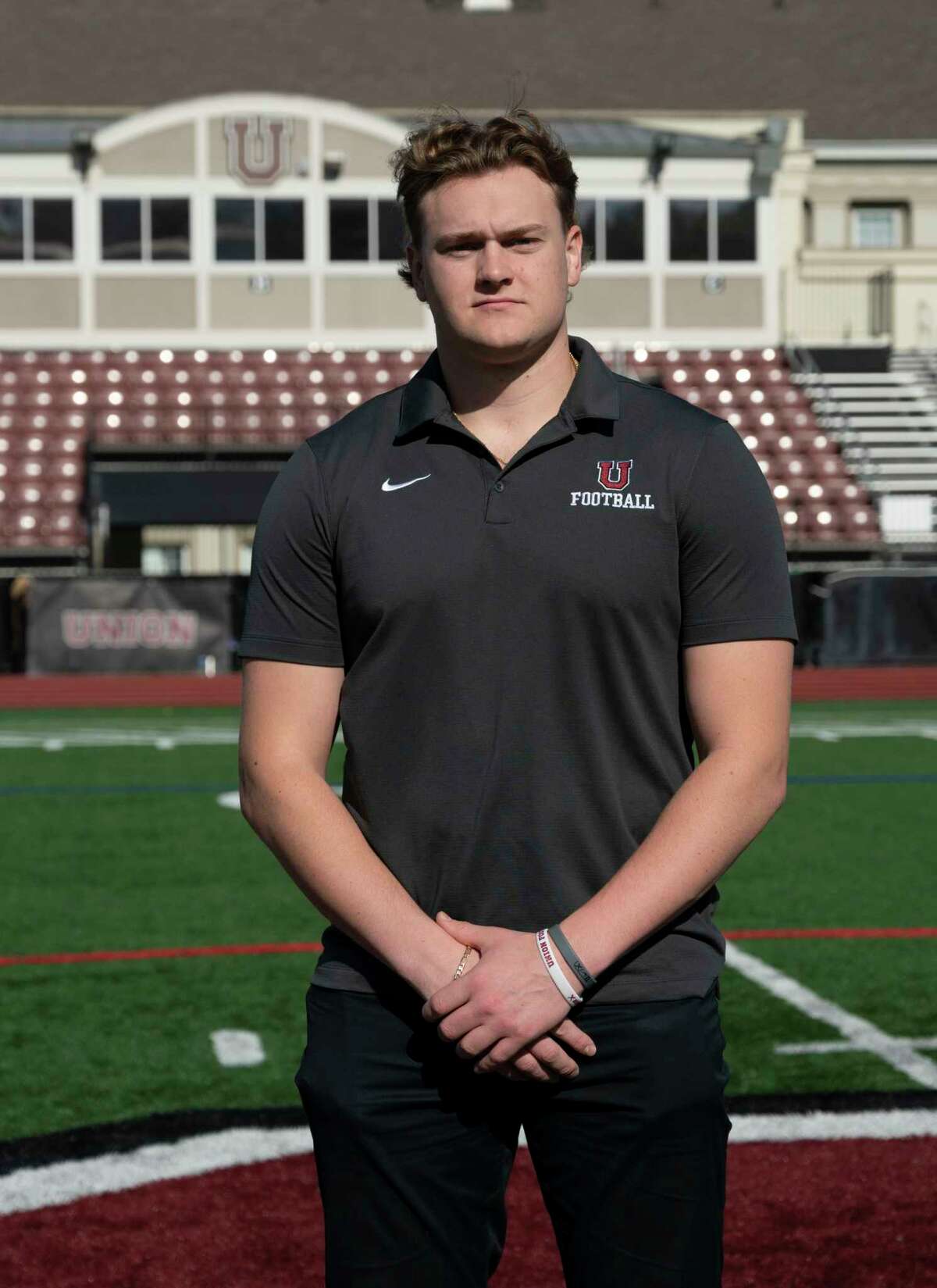 Head coach Jon Poppe making Union football his new home
