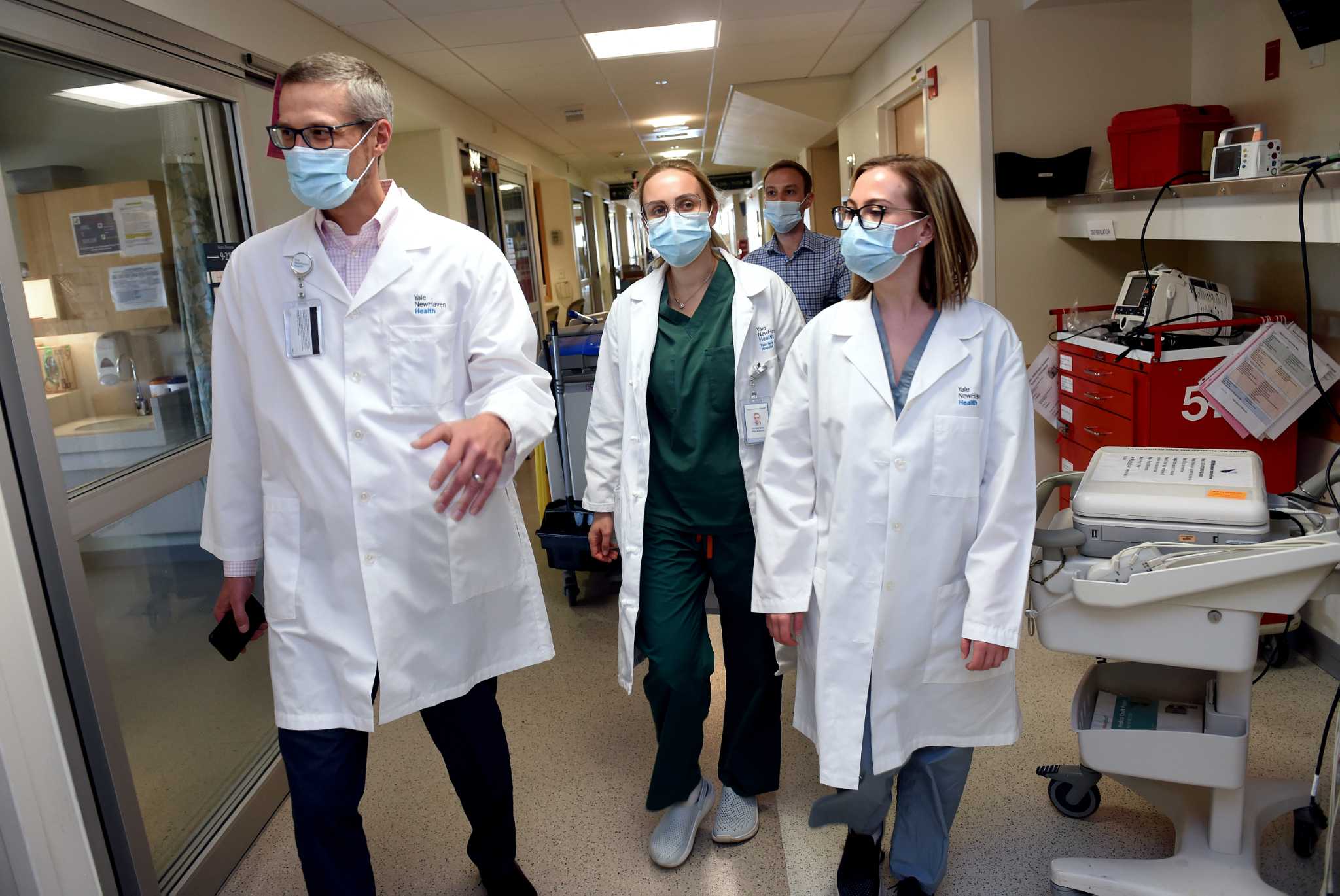 Ukrainian doctors shadow Yale peers to bring expertise back home