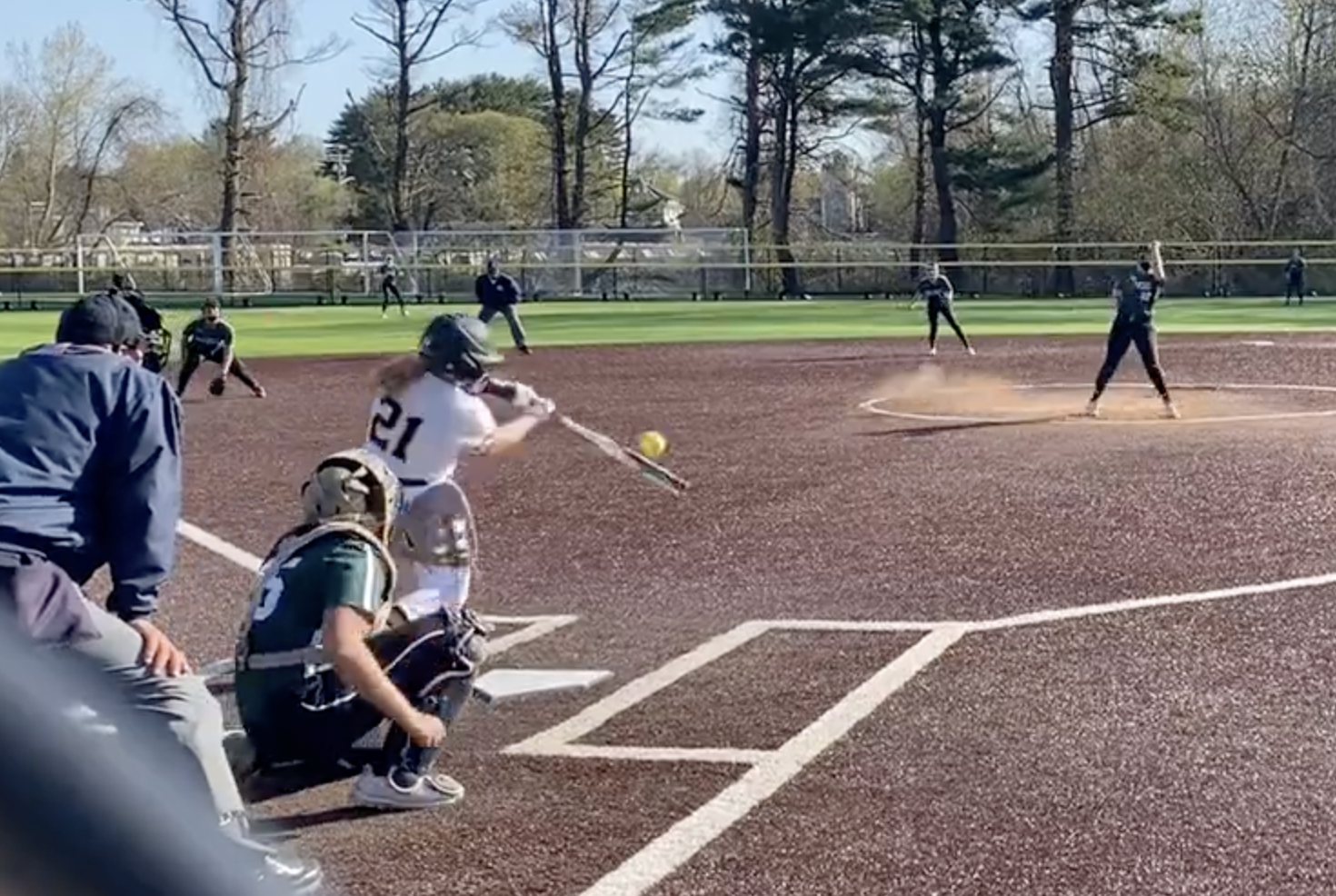 No. 9 Law softball wins 6-straight behind Bull's mastery of Guilford