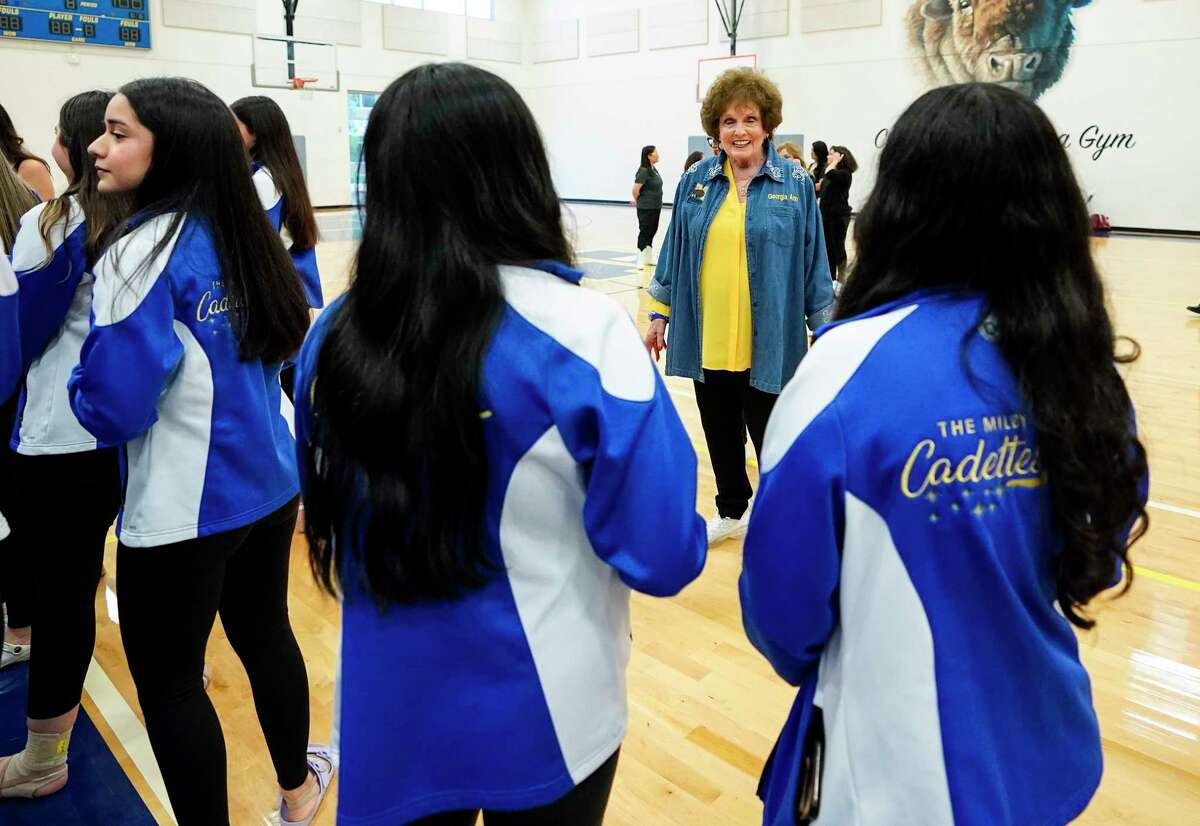 Sewing: Milby students, alumni carry on legacy of Cadettes drill team