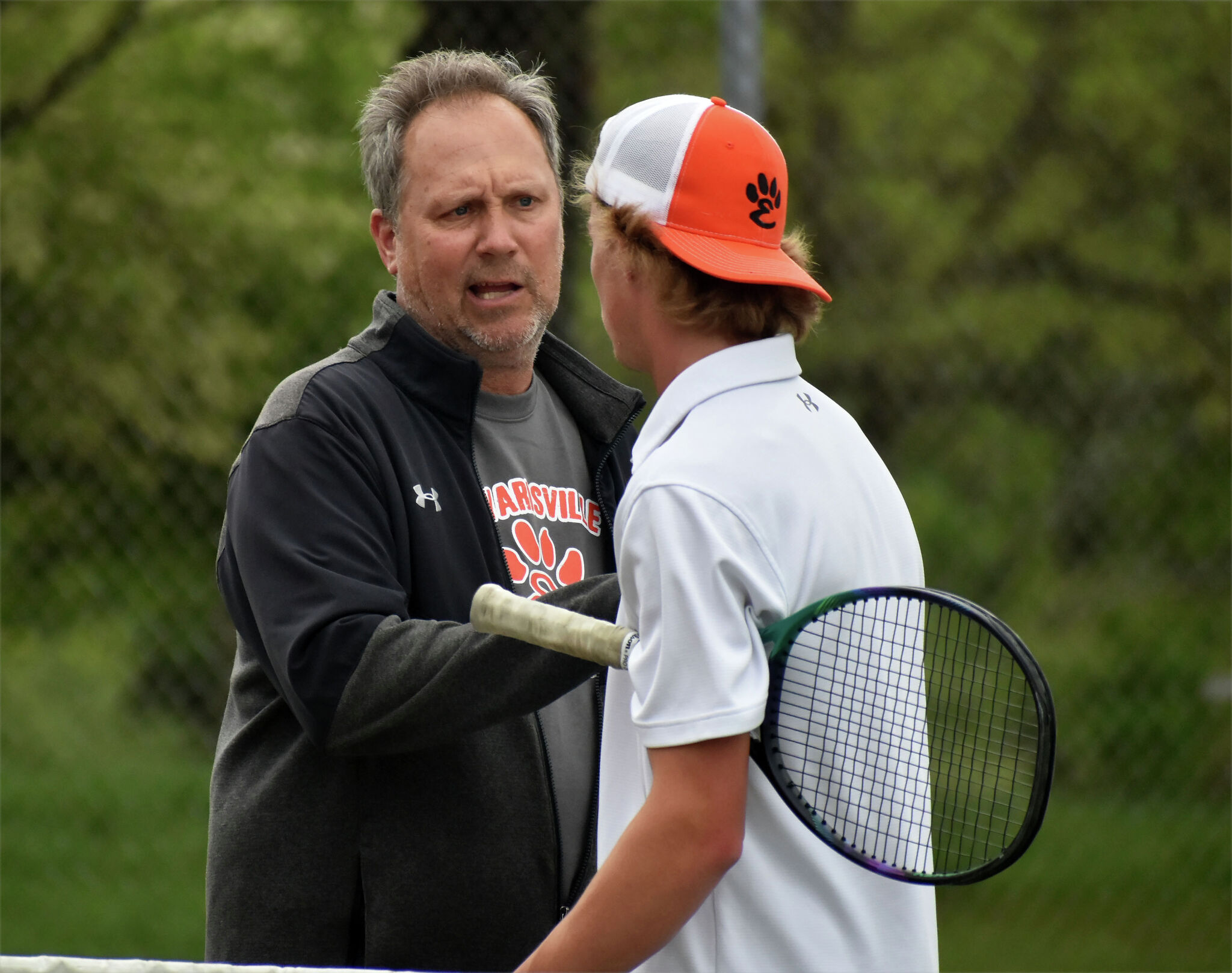 ROUNDUP: Edwardsville tennis tied for first after first day