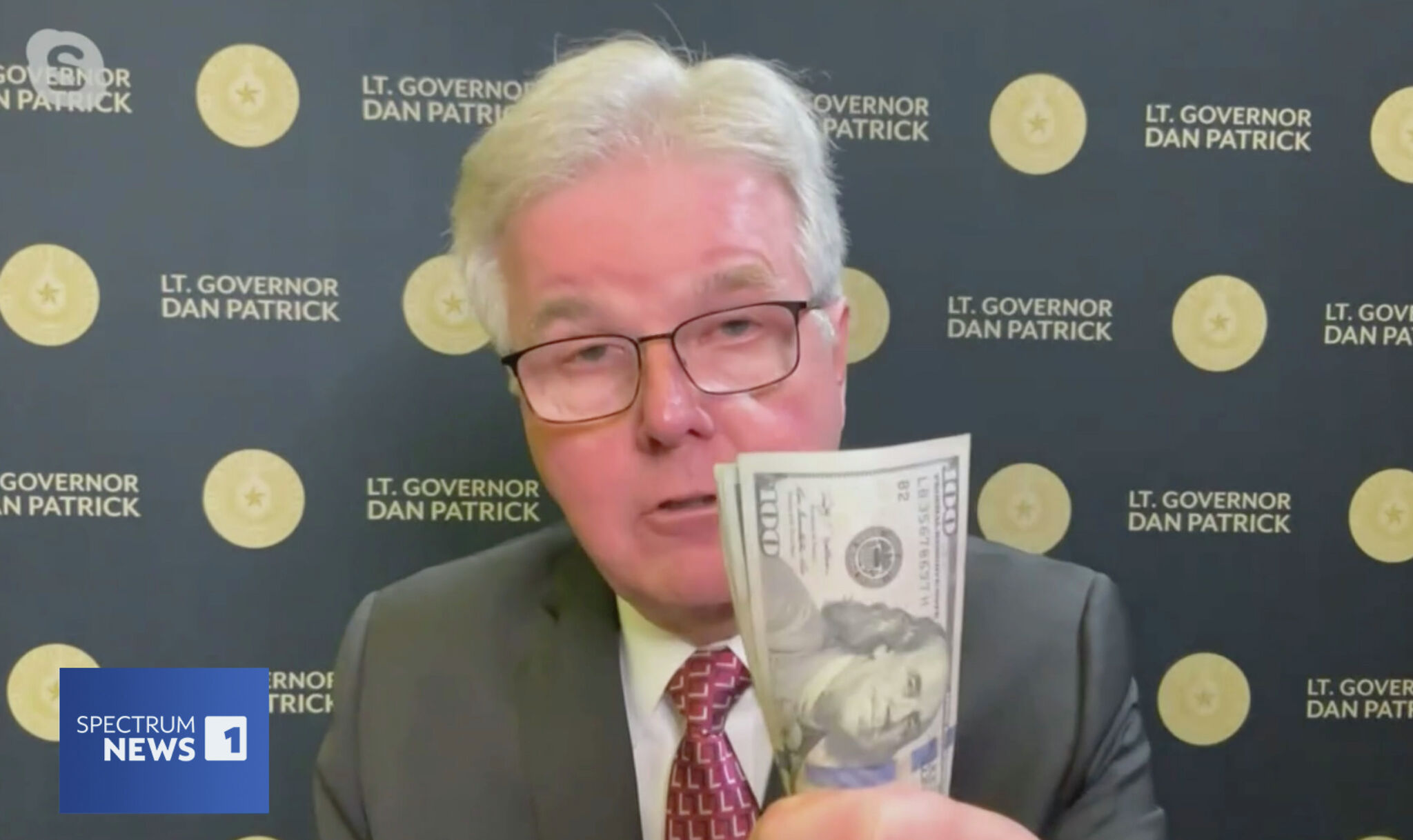 Dan Patrick channels Mattress Mack to make his case on property taxes