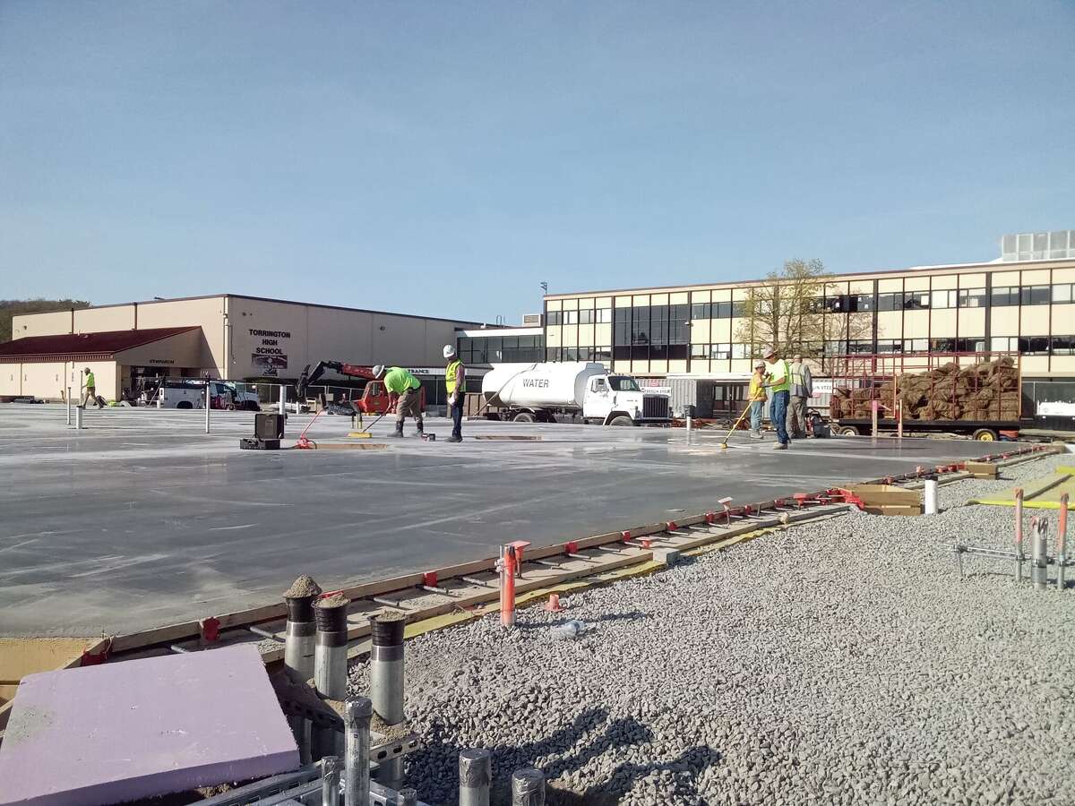 SLAM Collaborative, THS project architects, lead construction tour