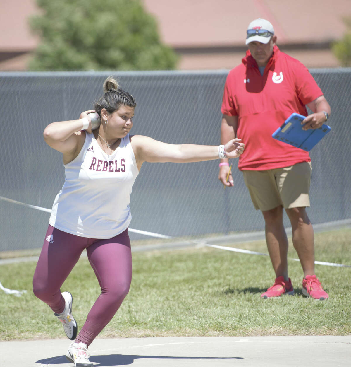 HS TRACK: Legacy’s Acosta puts on a throwing show at area meet