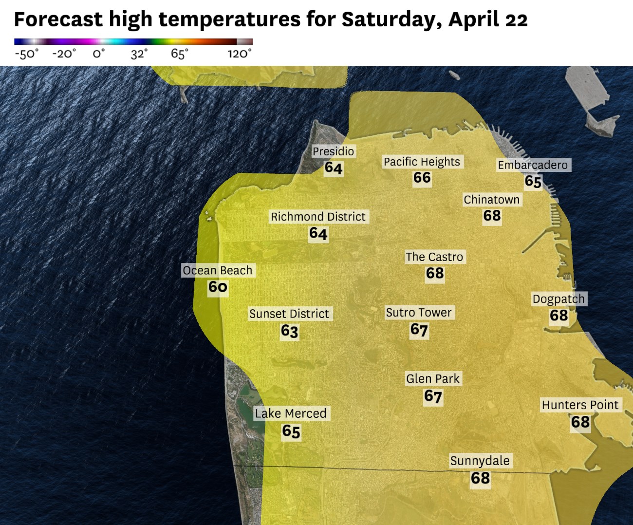 Want to avoid the warm-up? Here’s a look at Saturday’s coolest spots