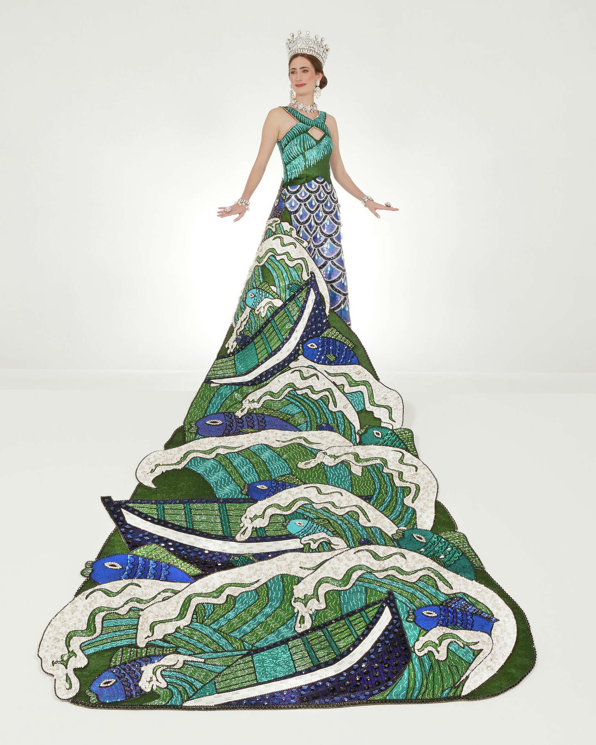 Fiesta San Antonio 2023 gowns sparkle at Order of the Alamo Coronation