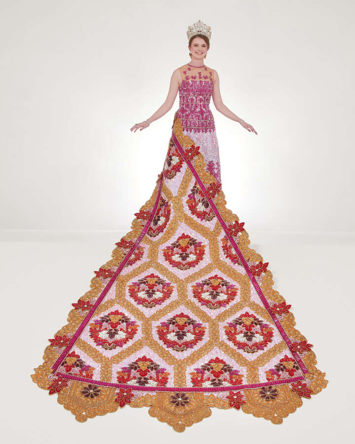 Fiesta San Antonio 2023 gowns sparkle at Order of the Alamo Coronation