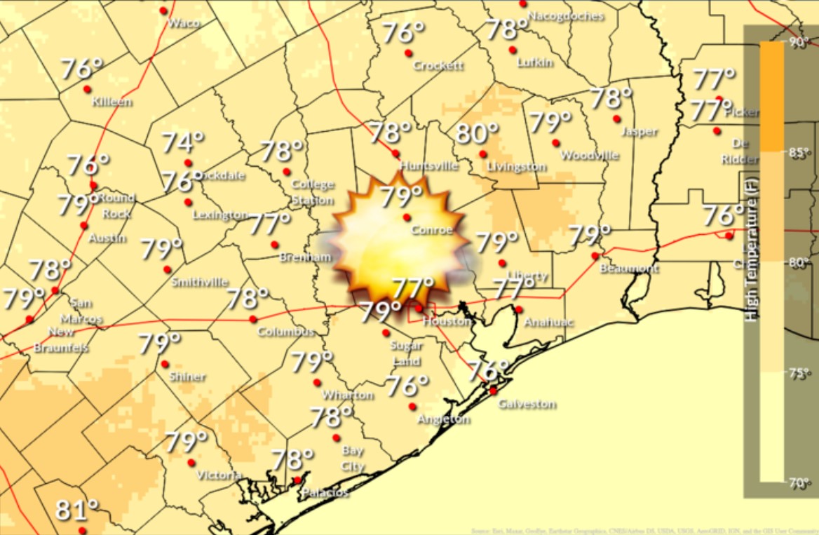 Houston weather: Saturday looks perfect, but Sunday could be rainy